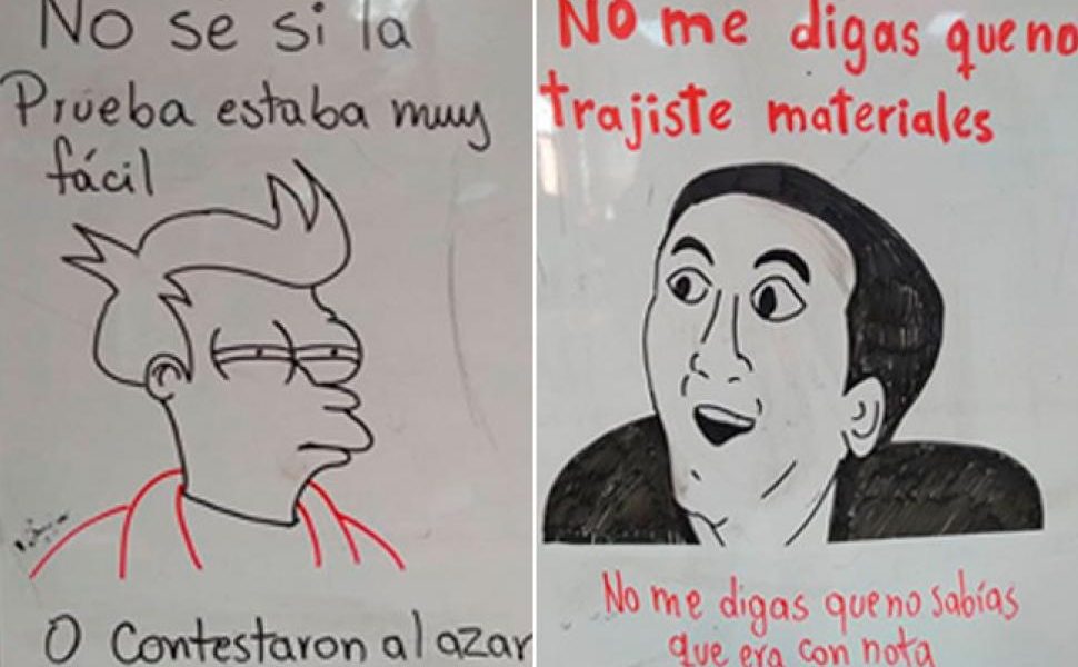 Un profe muy cool. Hace dinámicas sus clases con memes - Dicomania