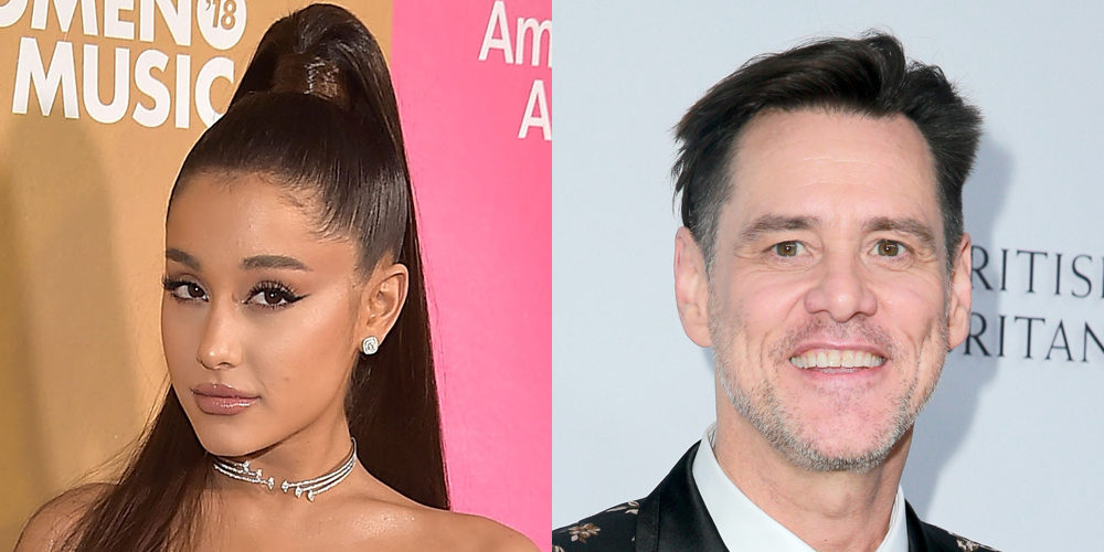 Ariana Grande y Jim Carrey tuvieron una profunda conversación en ...